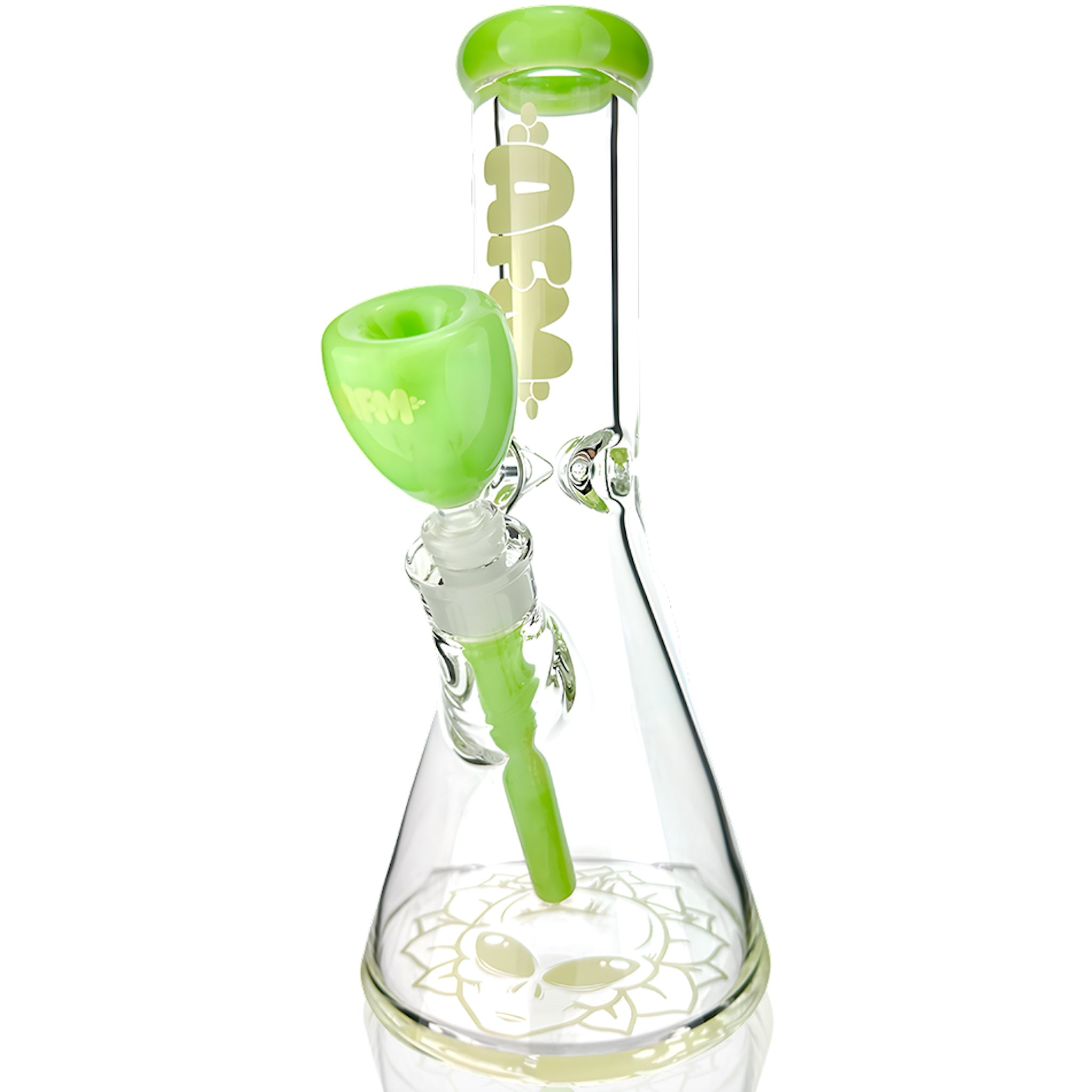 AFM Glass T587 Beaker Bong - 12in - Everything 420