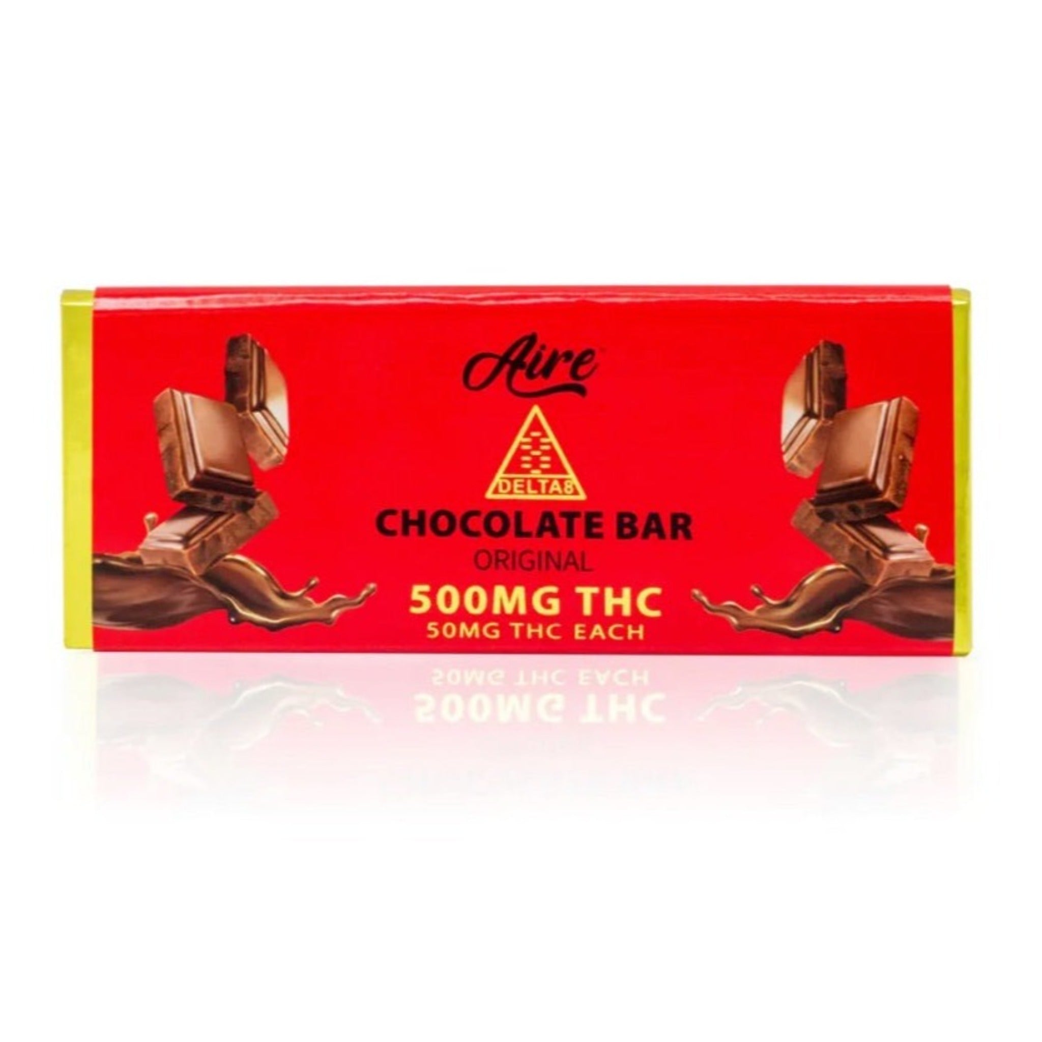 Aire Delta 8 Original Chocolate Bar - 500mg - Everything 420