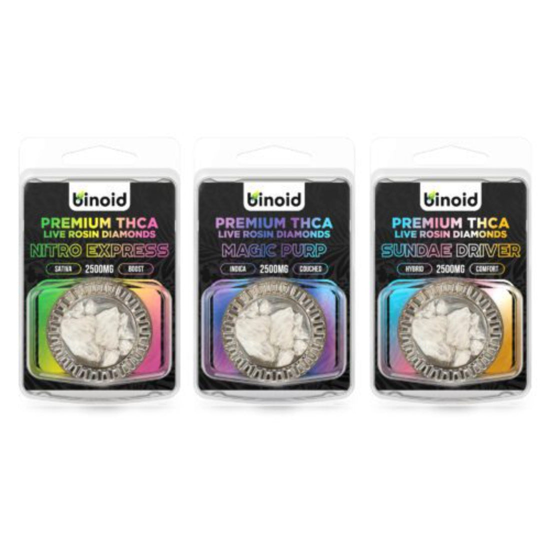 Binoid Diamond THC-A Wax Dabs - Everything 420