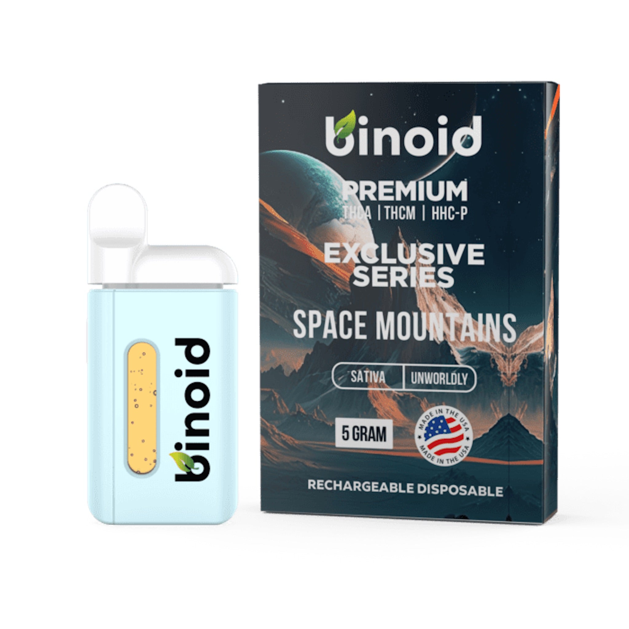 Binoid Exclusive Series THC-A Vape - 5000mg - Everything 420