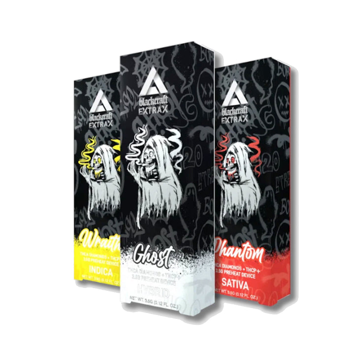 Blackcraft x Extrax THC-A Vaporizer - 3500mg - Everything 420