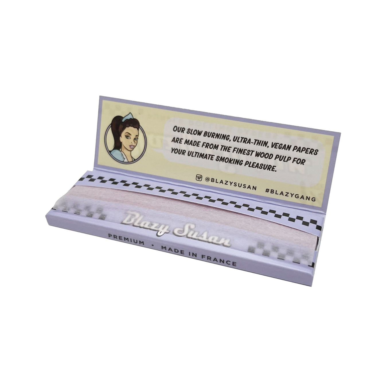 Blazy Susan Purple Rolling Papers - 2 Pack - Everything 420