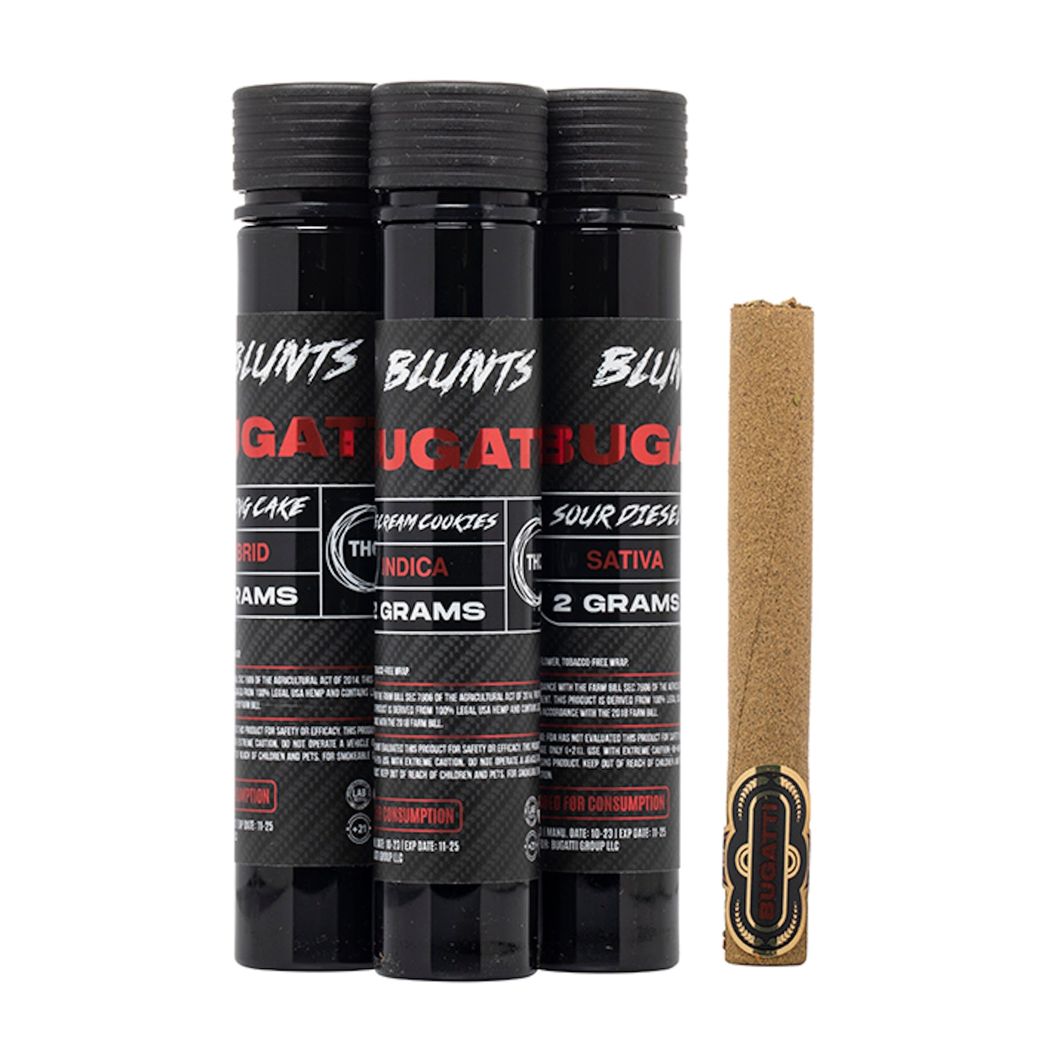 Bugatti THC-A Blunt - 2g - Everything 420