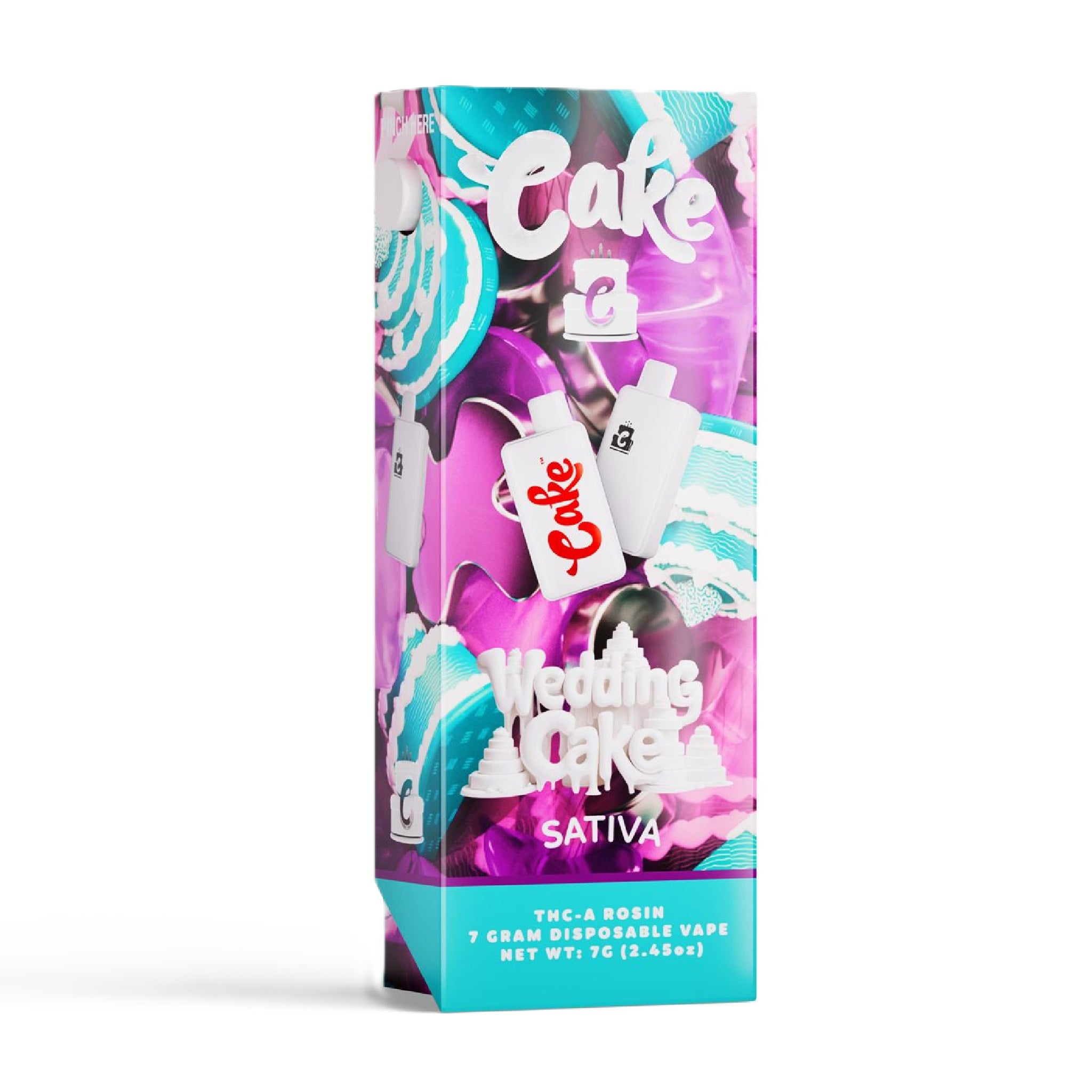 Cake THC-A Rosin Vaporizer - 7000mg - Everything 420