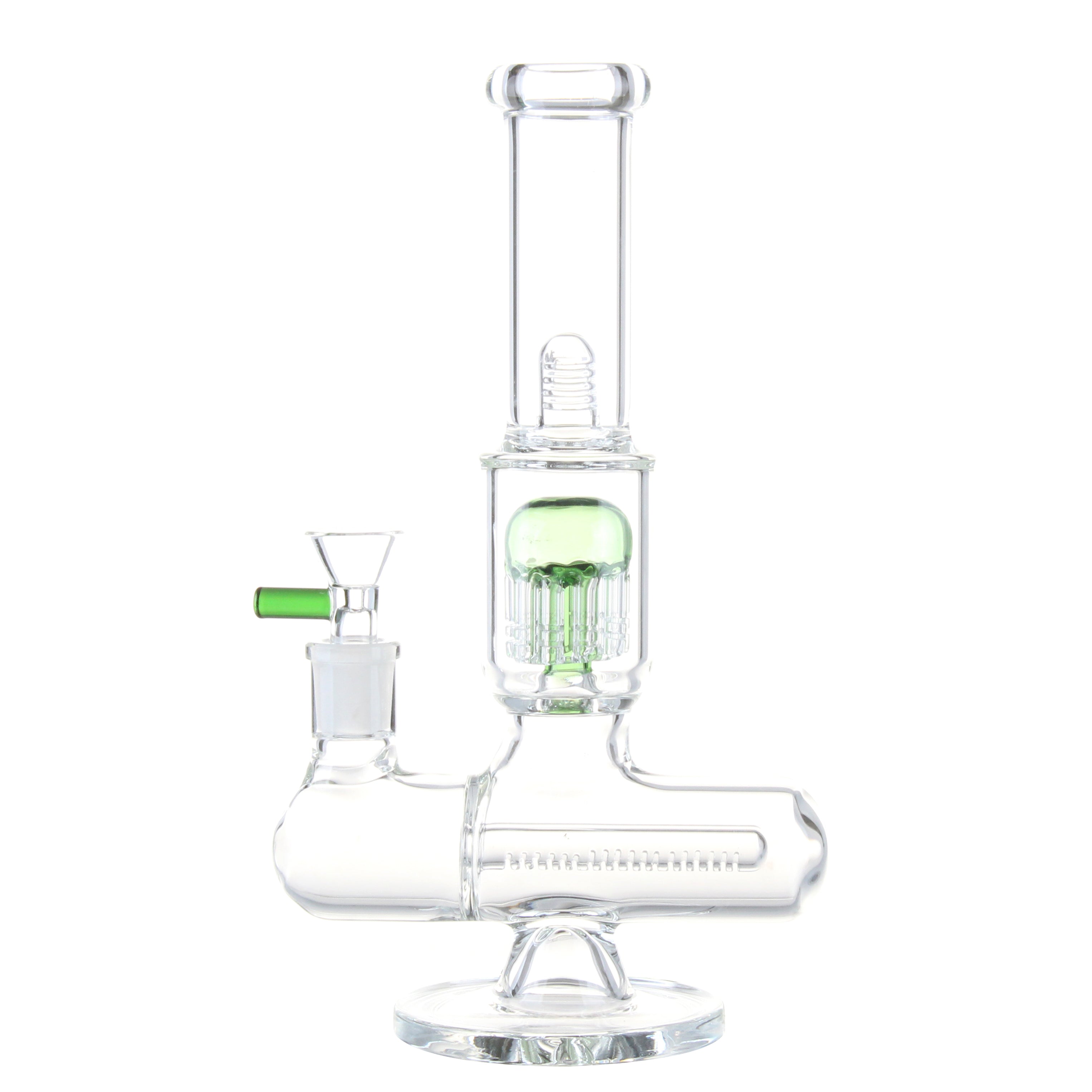 Colored Inline Perc Bong - 10in - Everything 420