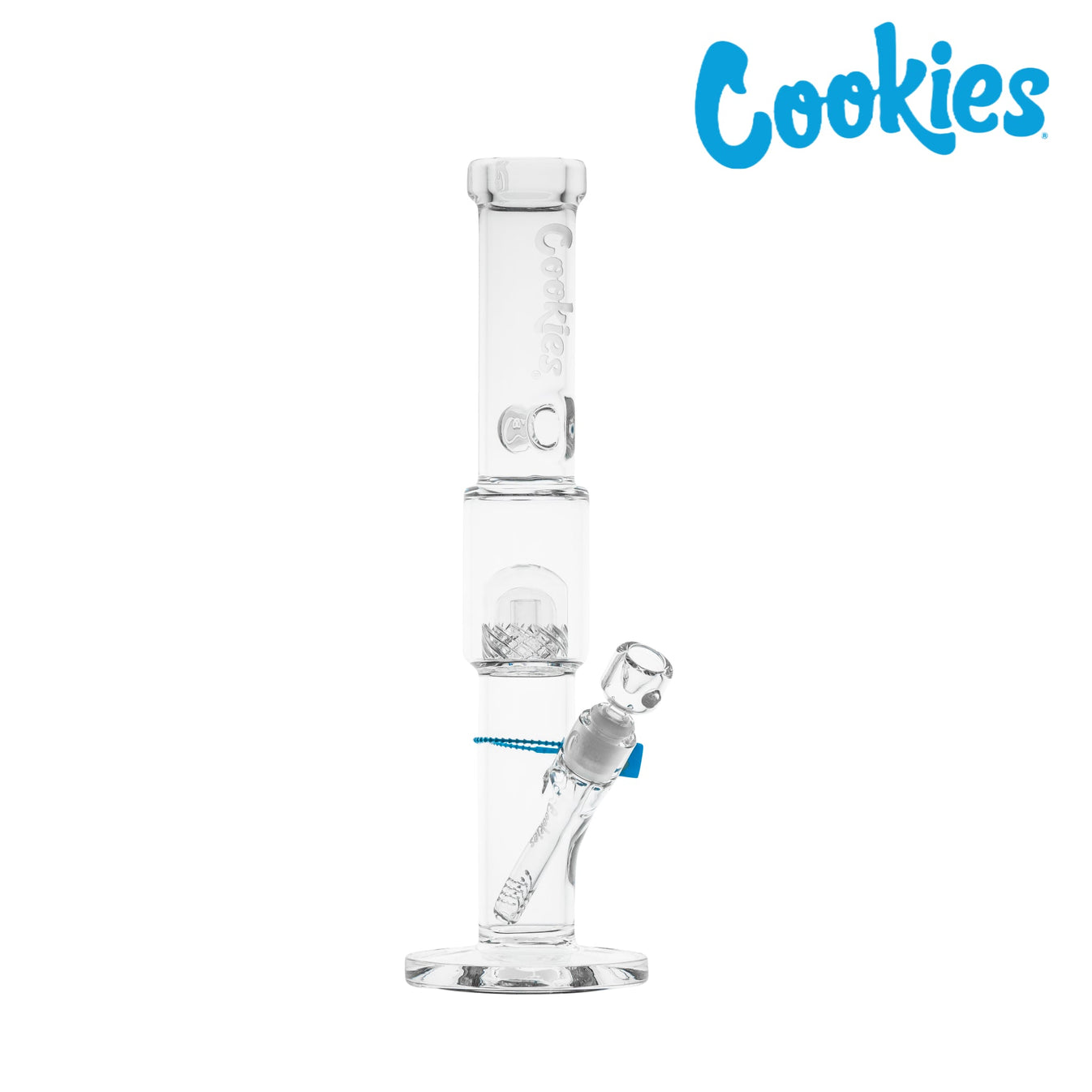 Cookies 2 Da Dome Straight Tube Bong - 17in - Everything 420