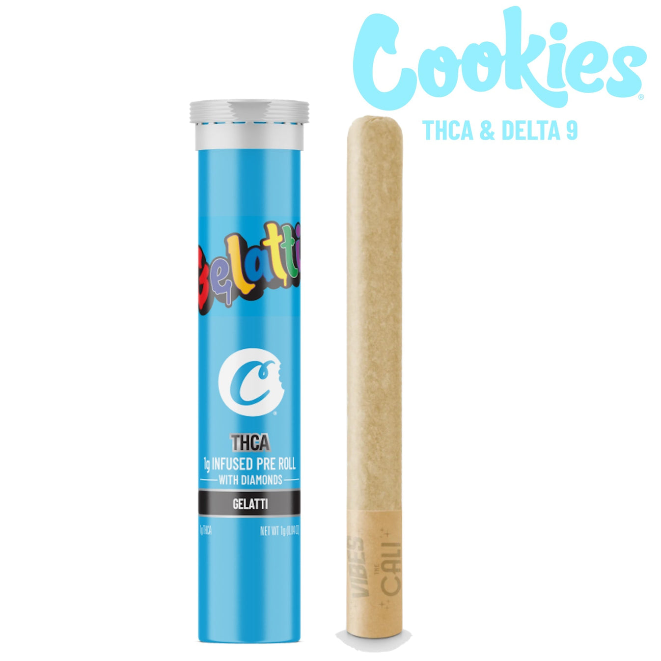 Cookies Gelatti Infused THC-A Pre-Roll - 1g - Everything 420