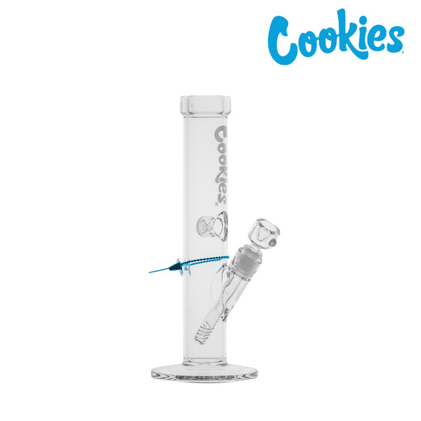 Cookies Original Straight Tube Bong - 13in - Everything 420