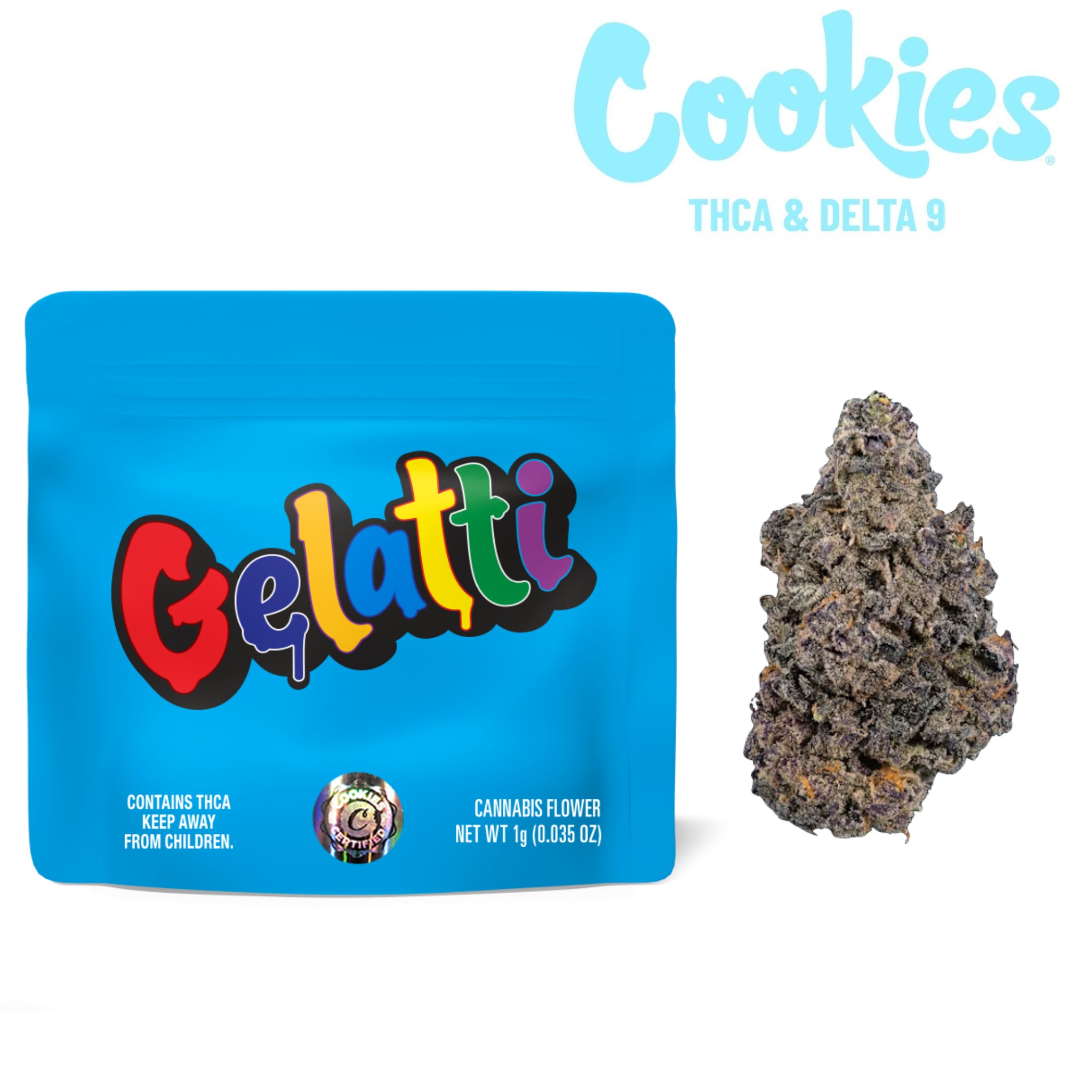Cookies THC-A Flower - 1g - Everything 420