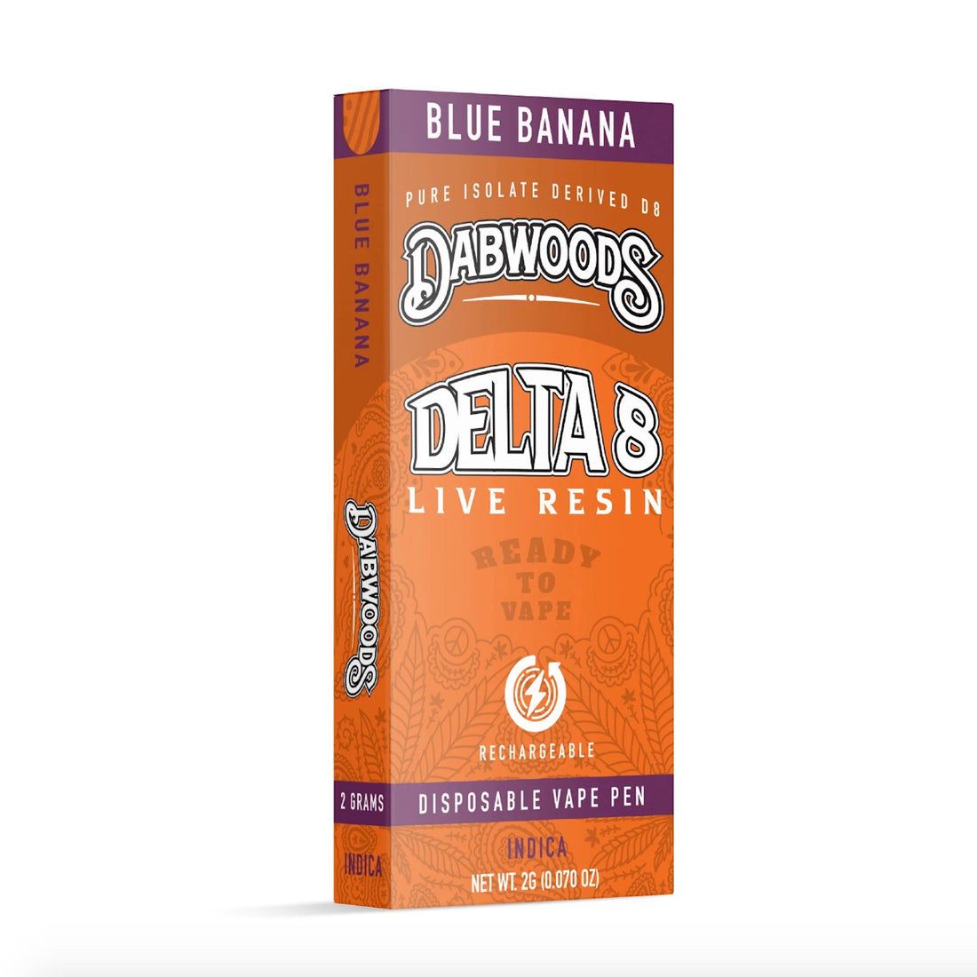 Dabwoods Delta 8 Live Resin Vaporizer - 2000mg - Everything 420
