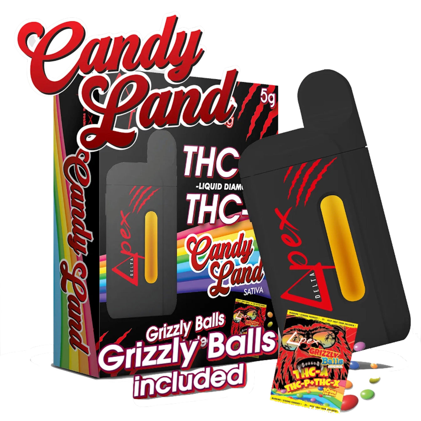 Delta Pex Liquid Diamonds THC-A Blend Vaporizer + THC-A Edibles ...