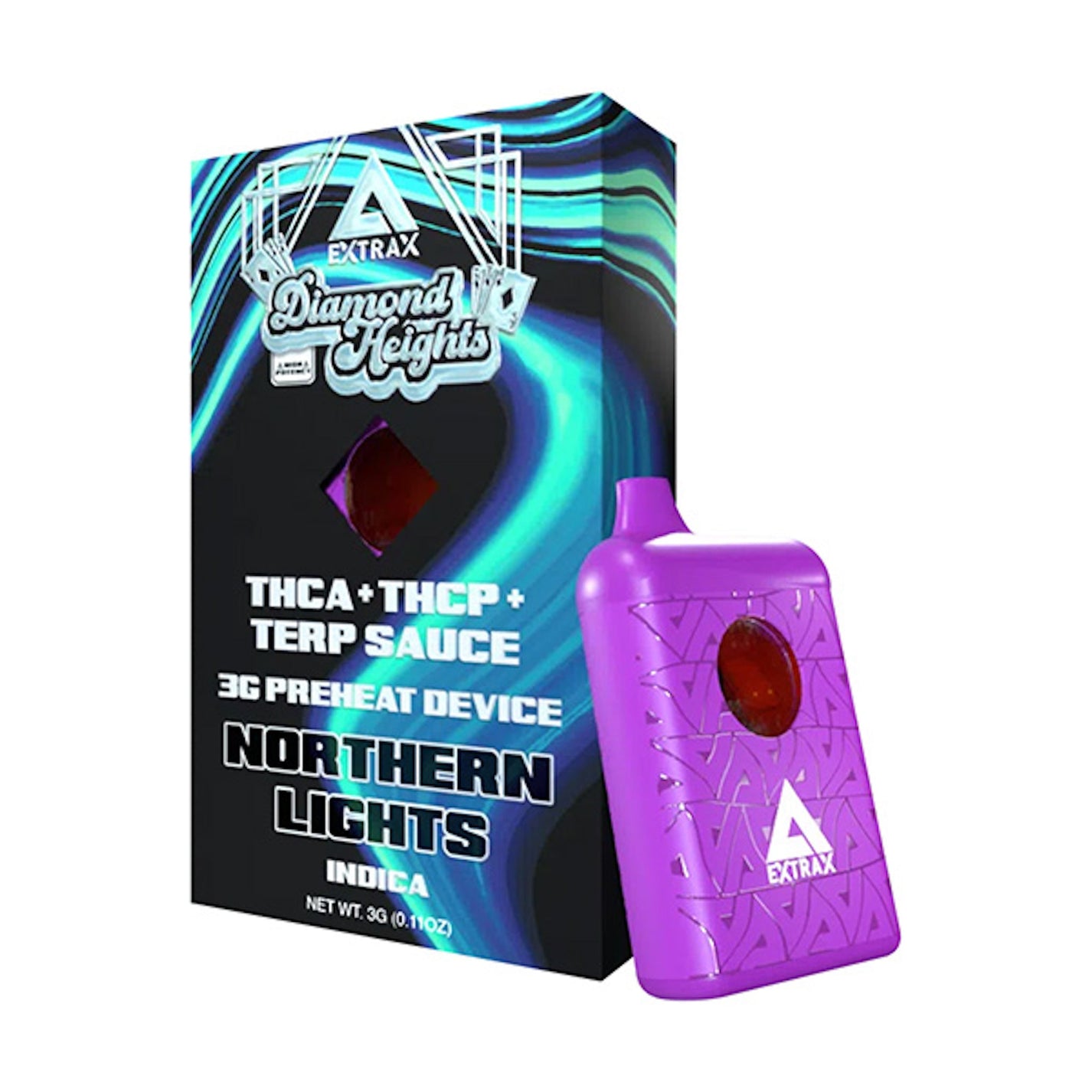Diamond Heights THC-A Vaporizer - 3000mg - Everything 420