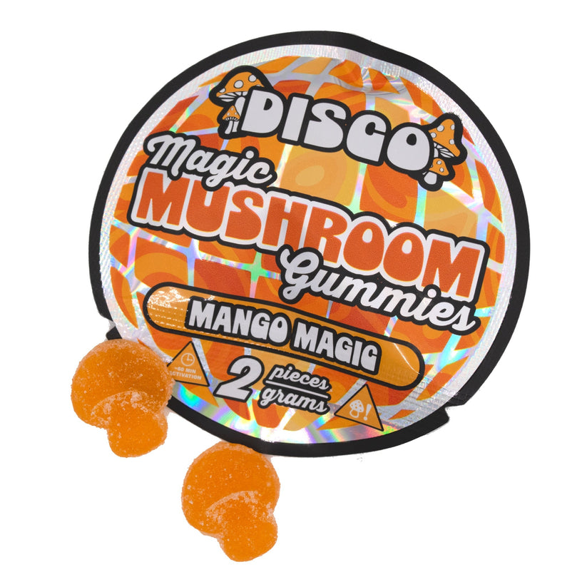 Disco Magic Mushroom Gravity Gummies - 2000mg - Everything 420