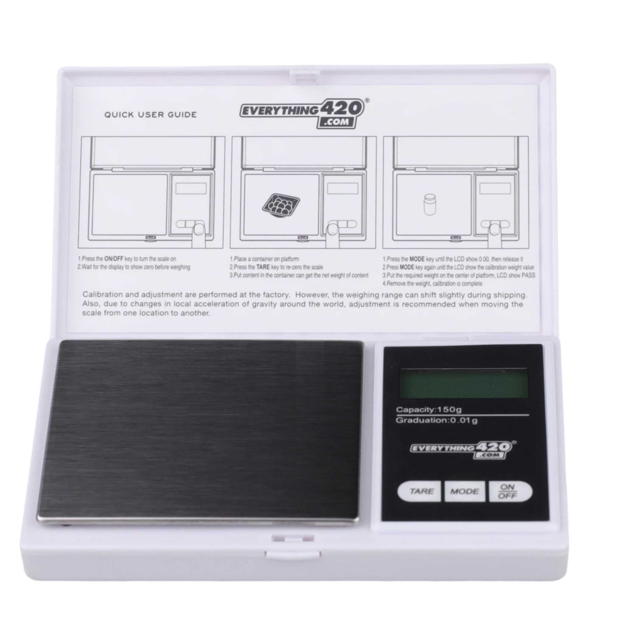 E420 Table Scale 150g x .01g - Everything 420