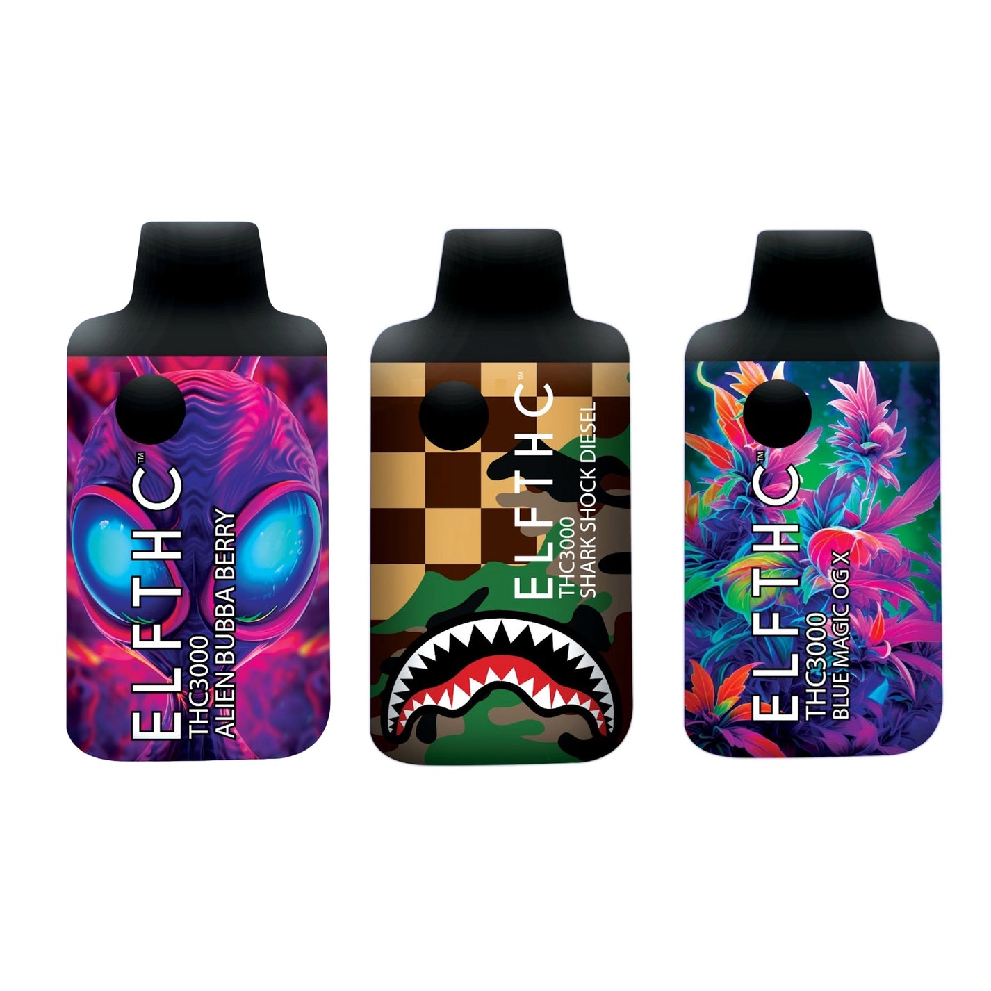 ELF THC3000 Astro Mix Delta Vaporizer - 3000mg - Everything 420