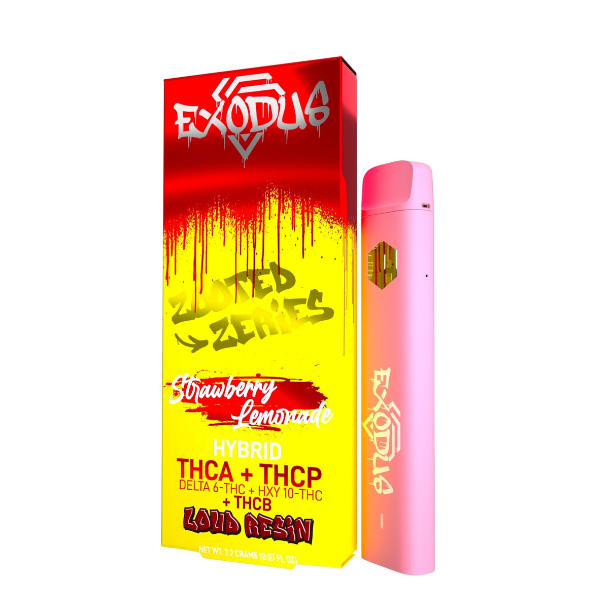Exodus Zooted Vaporizer - 2200mg - Everything 420