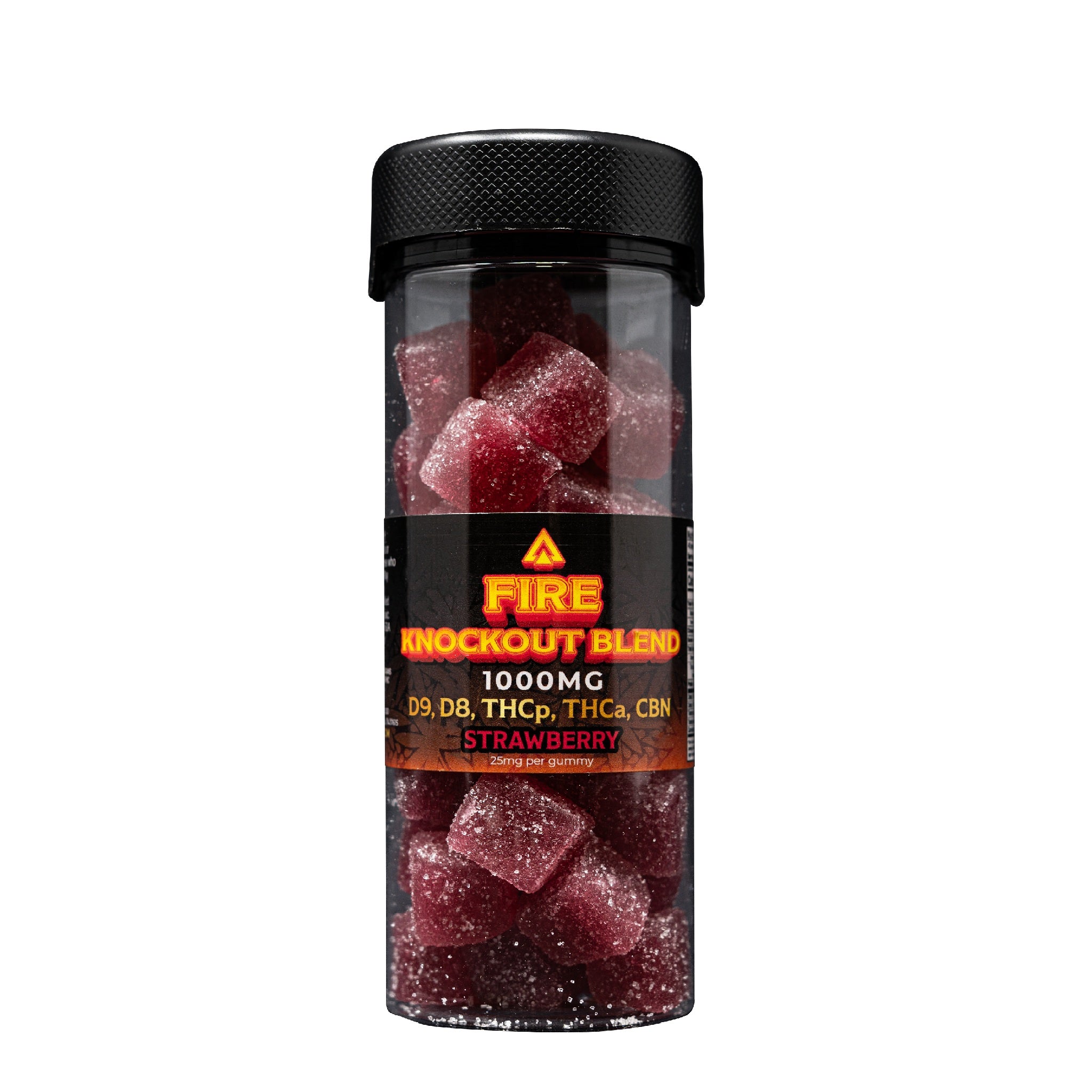 Fire Knockout Blend Gummies - 1000mg (40ct) - Everything 420
