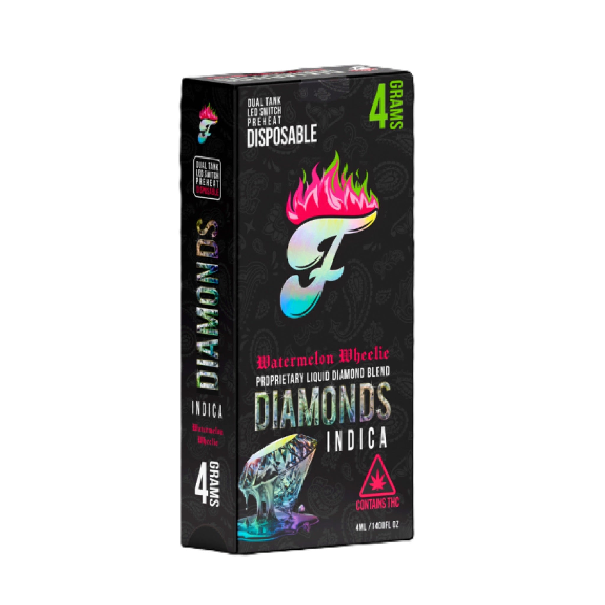 Fuego Liquid Diamonds Vaporizer - 4000mg - Everything 420