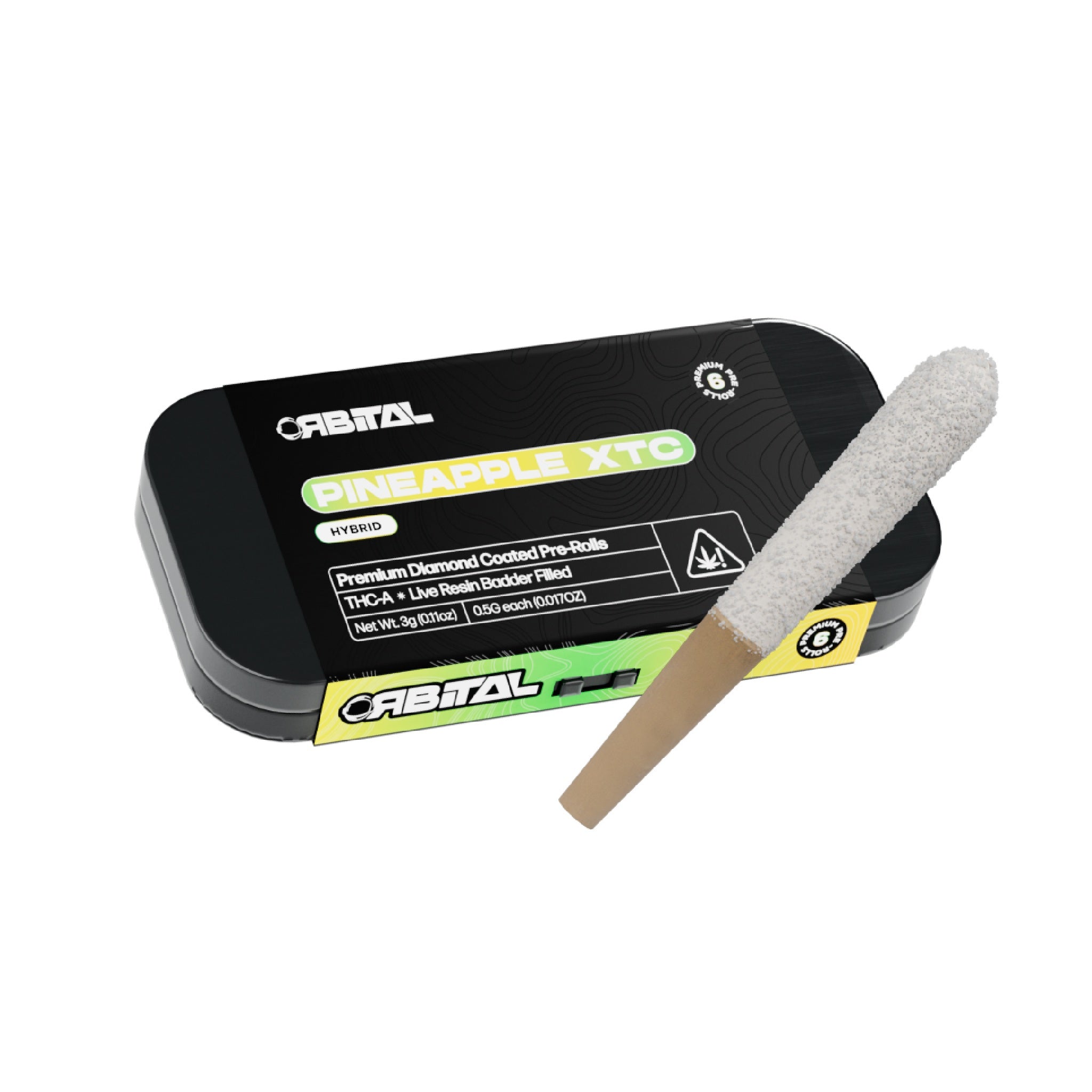 Galaxy Treats Orbital Premium THC-A Pre-Rolls - 3g (6ct) - Everything 420