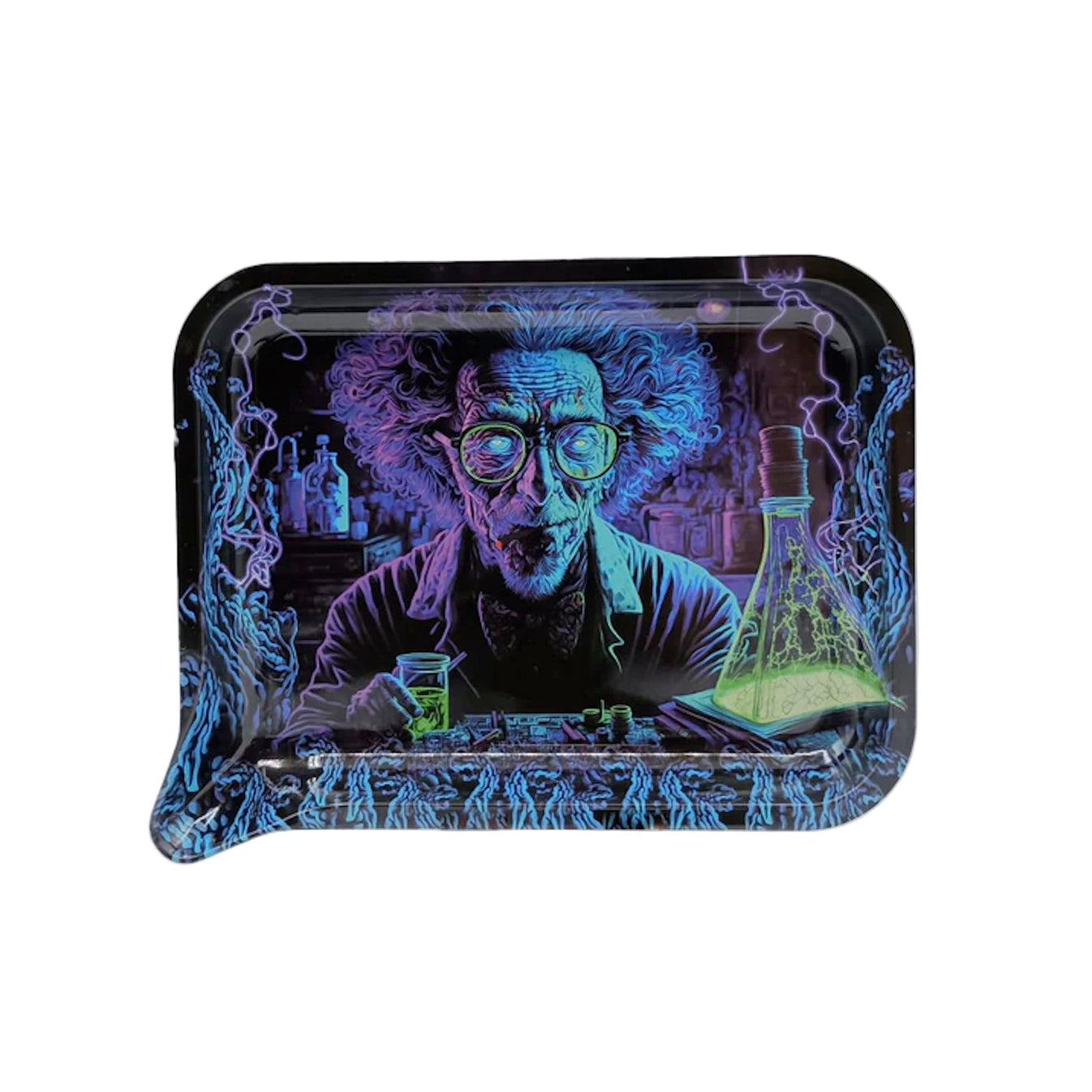 Get Lost Small 3D Rolling Tray w/Lid - Everything 420