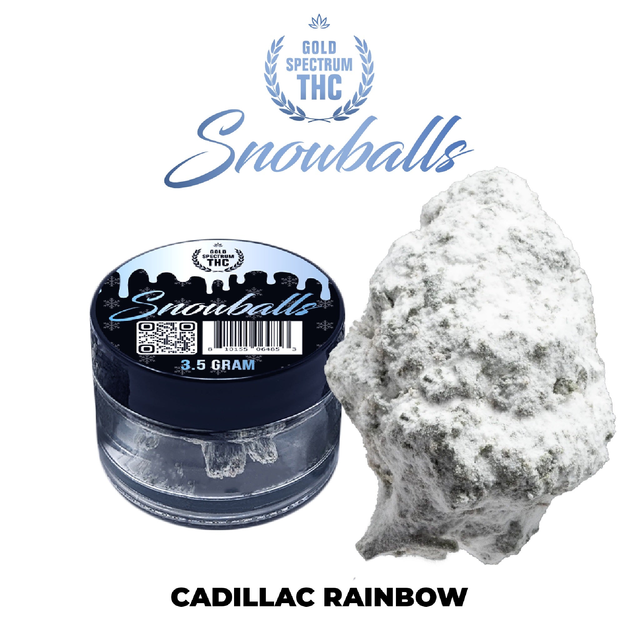 Gold Spectrum Cadillac Rainbow Snowballs THC-A Flower - Everything 420