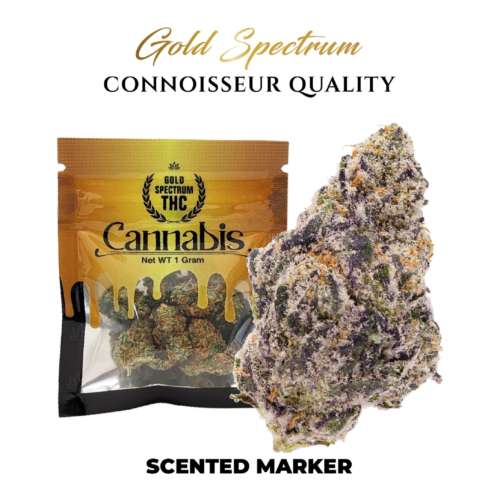 Gold Spectrum Connoisseur THCa Flower - 1g - Everything 420