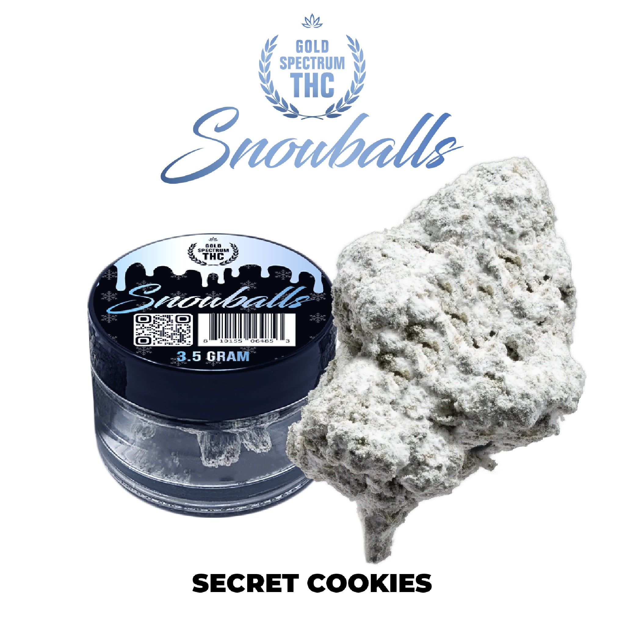 Gold Spectrum Secret Cookies Snowballs THC-A Flower - Everything 420