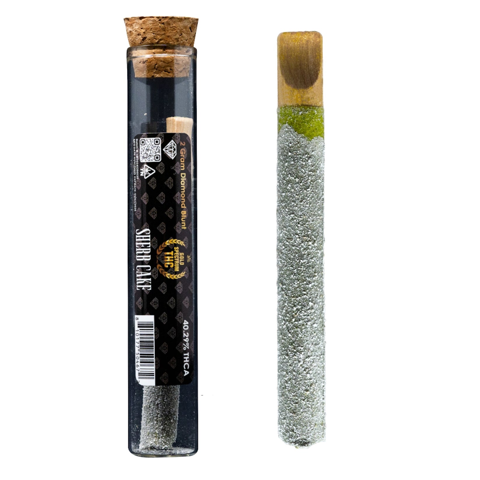 Gold Spectrum THC-A Diamond Infused Blunt - 2g - Everything 420
