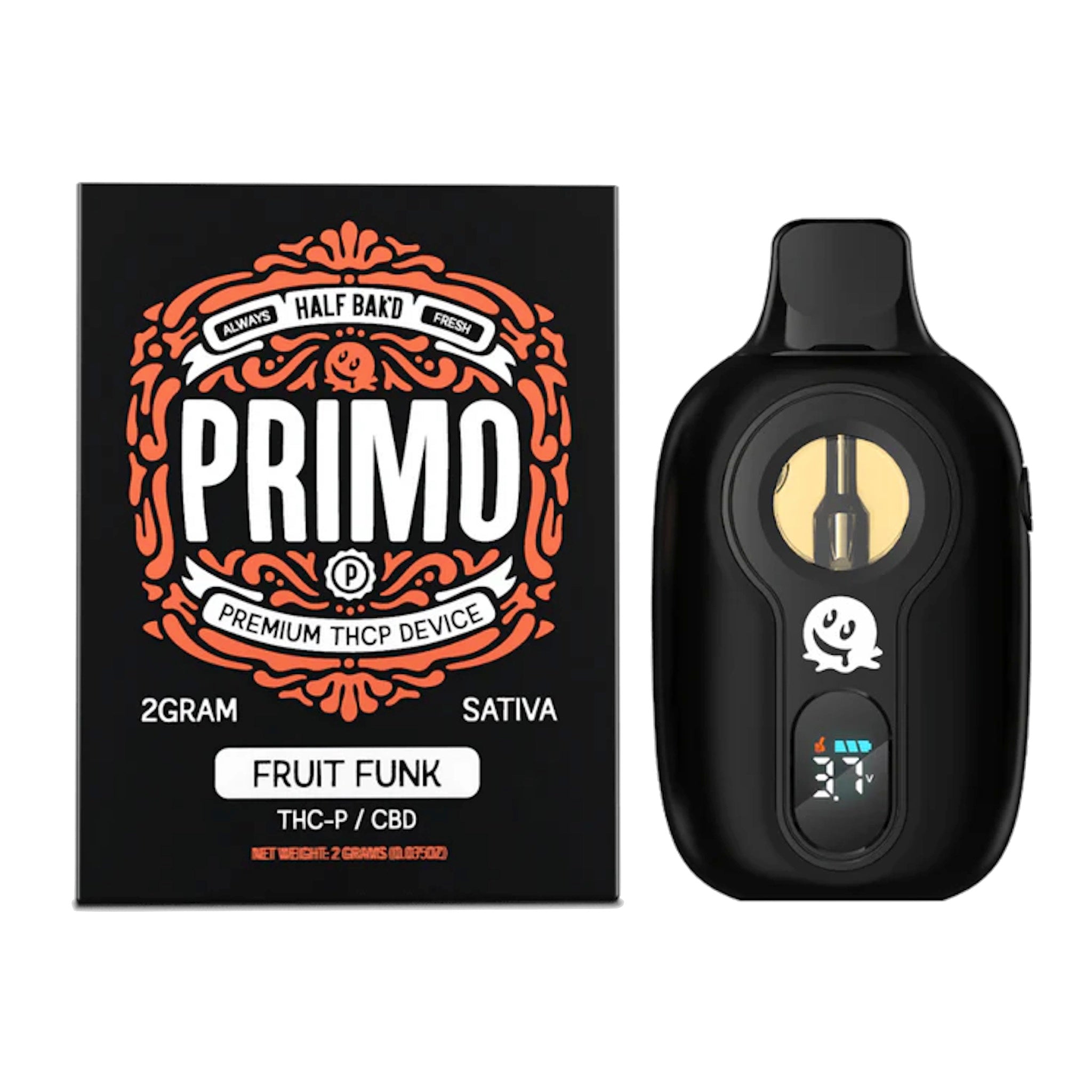 Half Bakd Primo THC-P Vaporizer - 2000mg - Everything 420