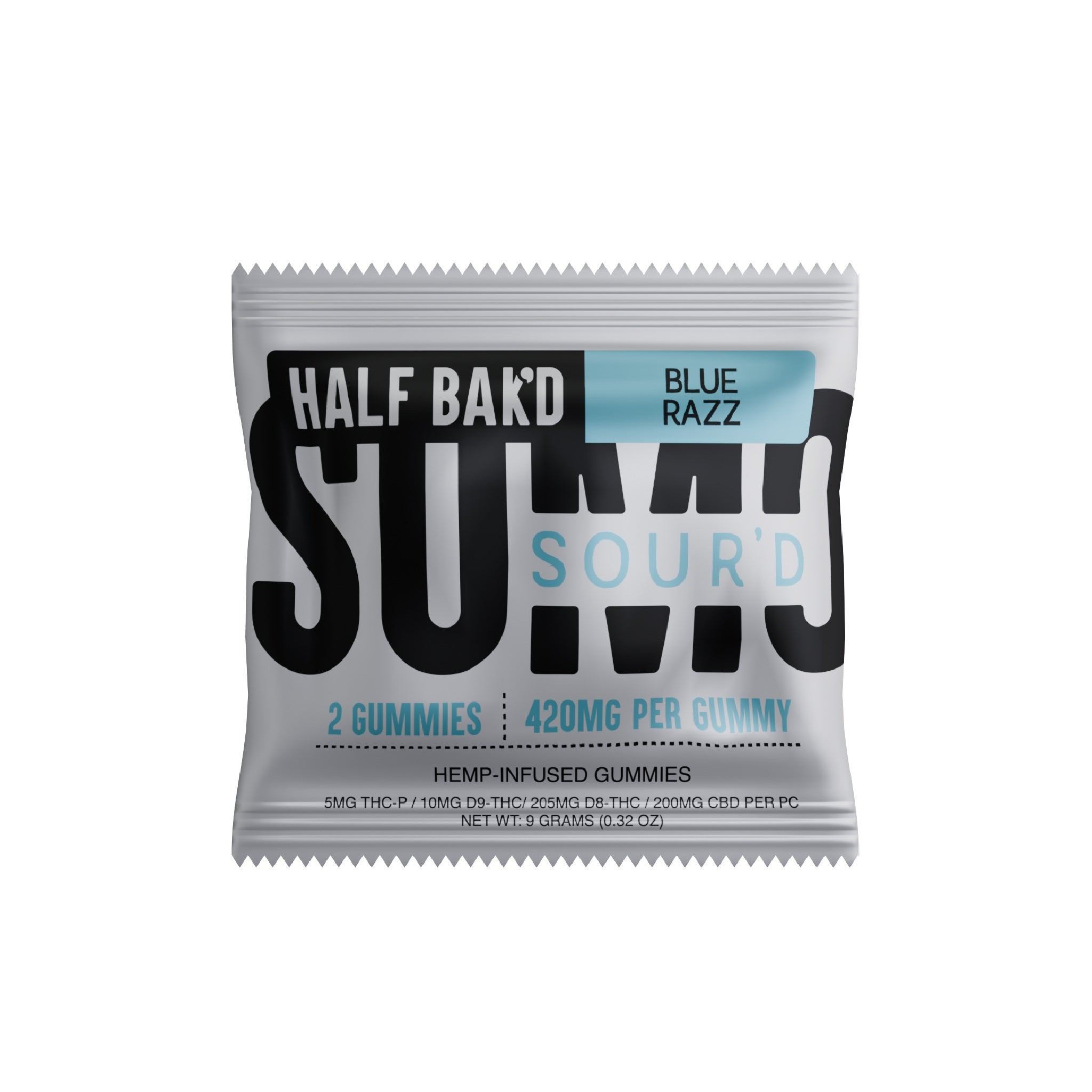 Half Bakd Sour'd Sumo THC Gummies - 840mg - Everything 420