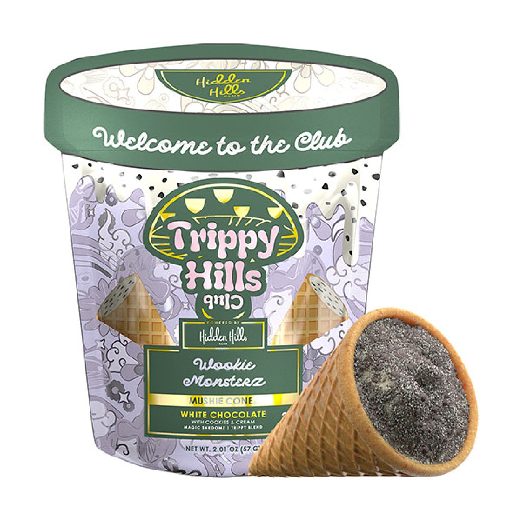 Hidden Hills Clubs Trippy Hills Mushie Conez - 2ct - Everything 420