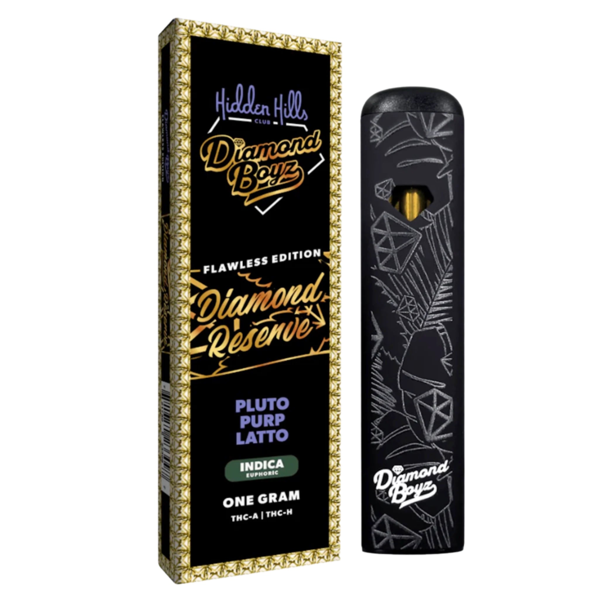 Hidden Hills Diamond Reserve THC-A + THC-H Vaporizer- 1000mg ...
