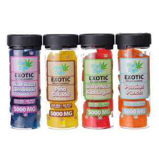 High Lyfe Exotic Blend THC-A Gummies - 5000mg - Everything 420