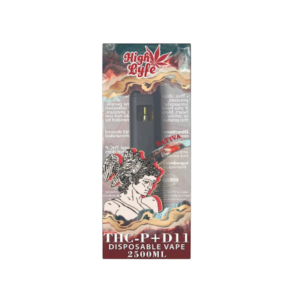 High Lyfe THC-P + Delta 11 Vaporizer - 2500mg - Everything 420