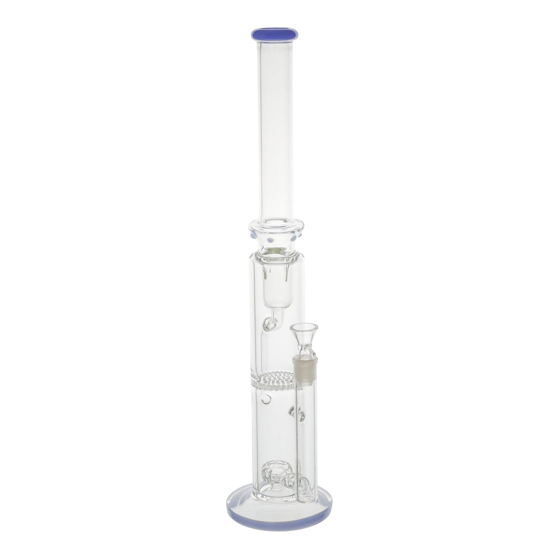 Huge Handlebar Straight Tube Bong - 17in - Everything 420