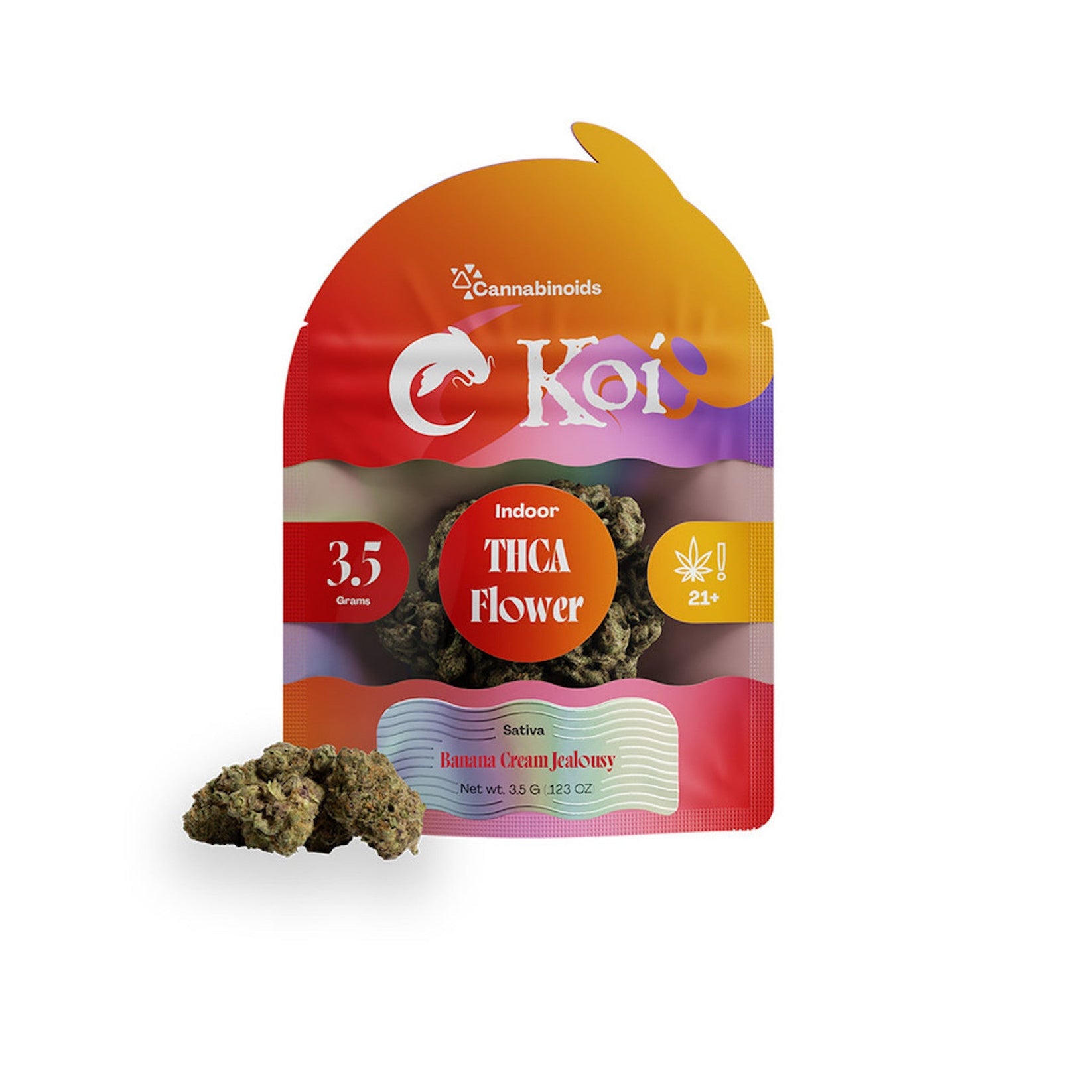 Koi Banana Cream Jealousy THC-A Flower - 3.5g - Everything 420