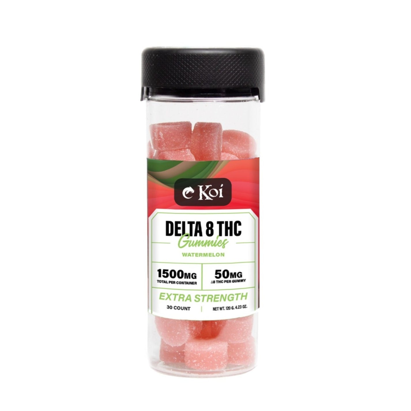 Koi Extra Strength Delta 8 Watermelon Gummies - 1500mg - Everything 420