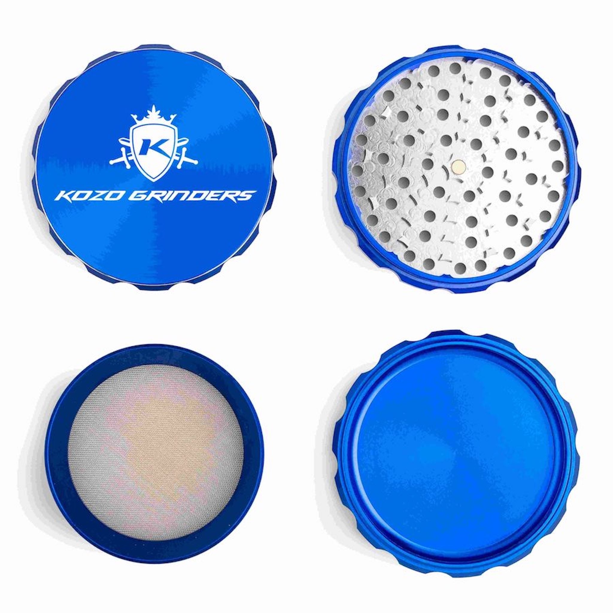 Kozo 4 Piece Grinder - 4in - Everything 420