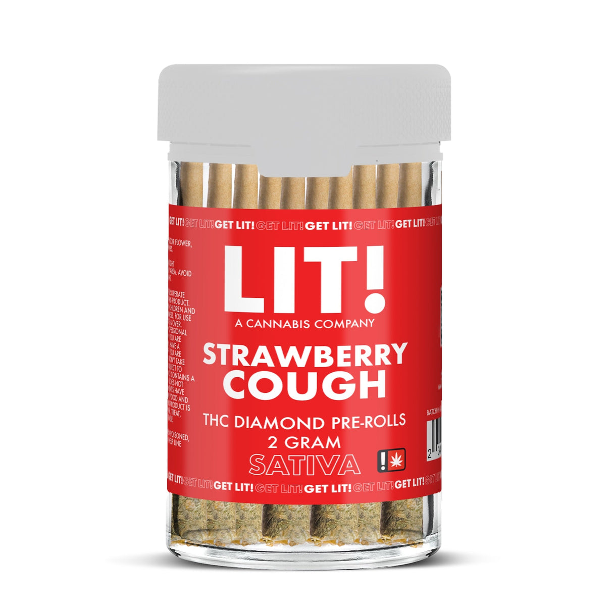 Lit! THC-A Liquid Diamonds Pre-Rolls - 10ct - Everything 420
