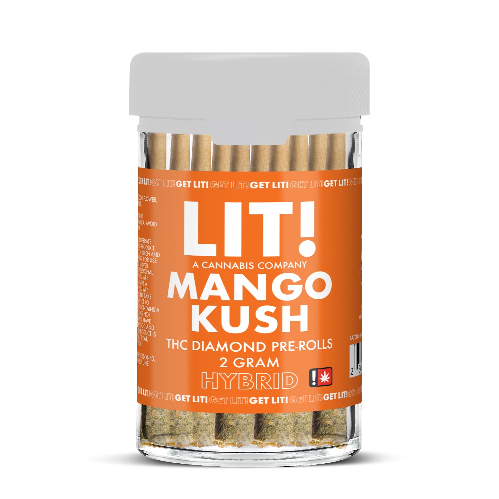 Lit! THC-A Liquid Diamonds Pre-Rolls - 10ct - Everything 420