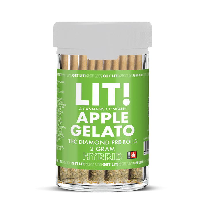 Lit! THC-A Liquid Diamonds Pre-Rolls - 10ct - Everything 420