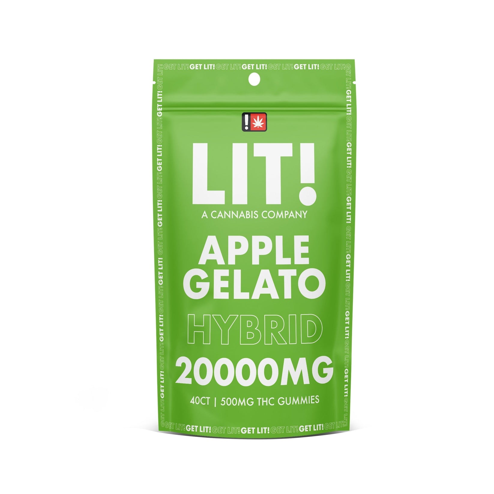 Lit! THC Gummies - 20,000mg - 40ct - Everything 420