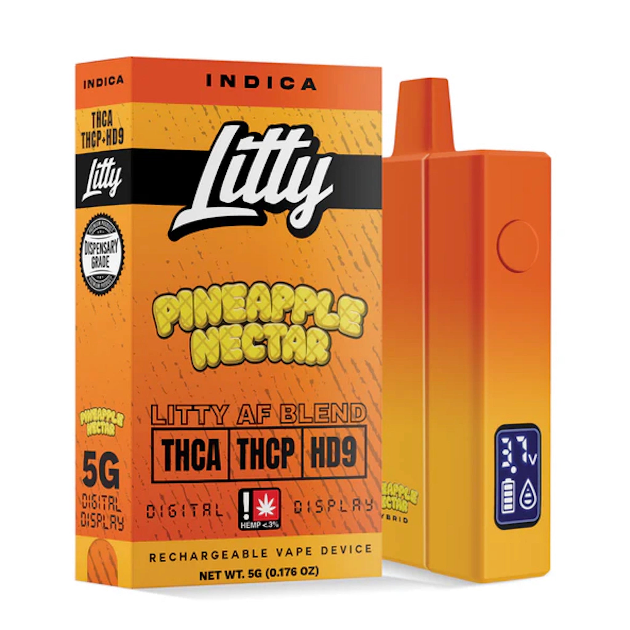 Litty THC-A Liquid Diamond Vaporizer - 5000mg - Everything 420