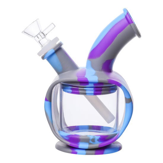 Mini SIlicone Bowl Bong - 7in - Everything 420