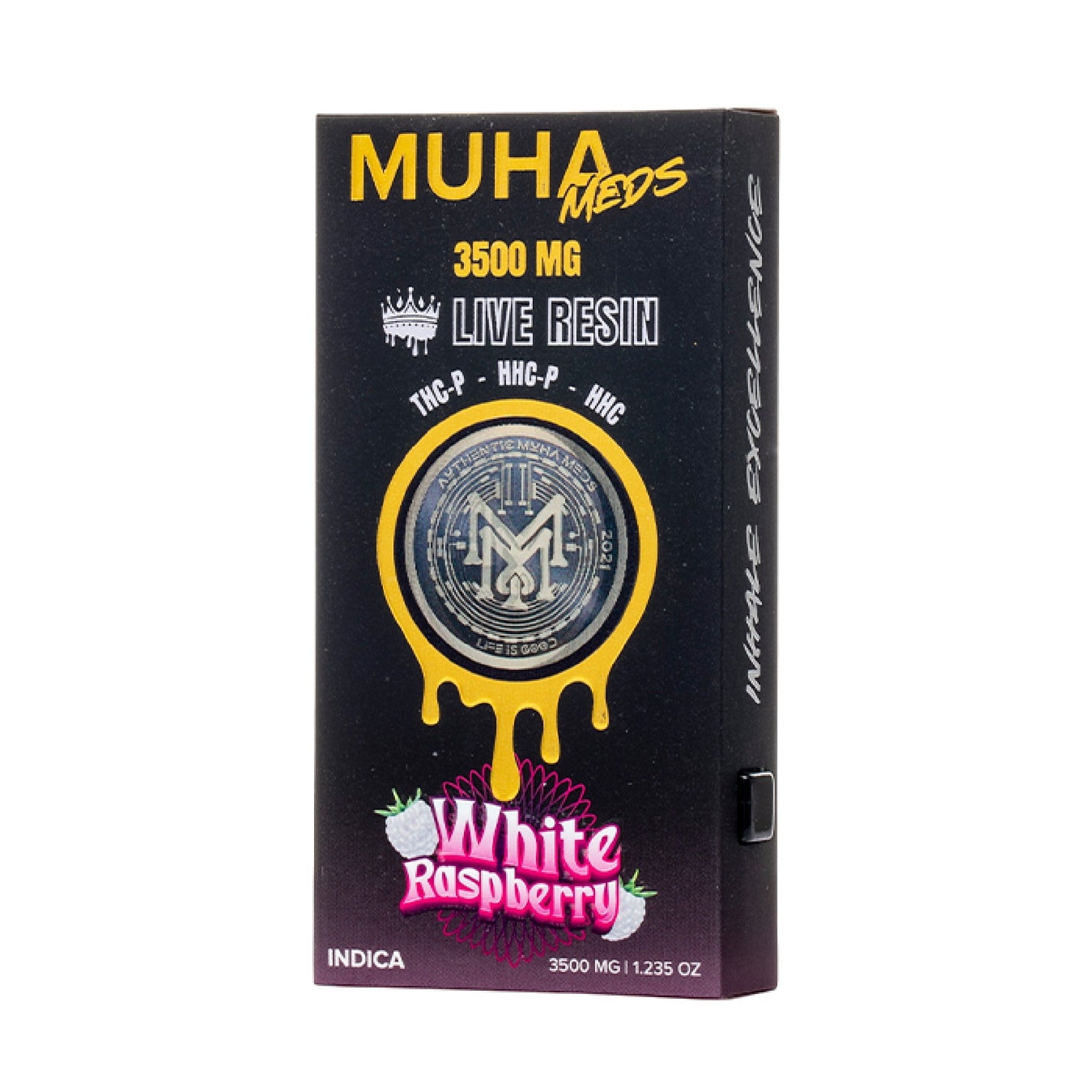 Muha Meds Live Resin HHC + THC-P Vaporizer - 3500mg - Everything 420