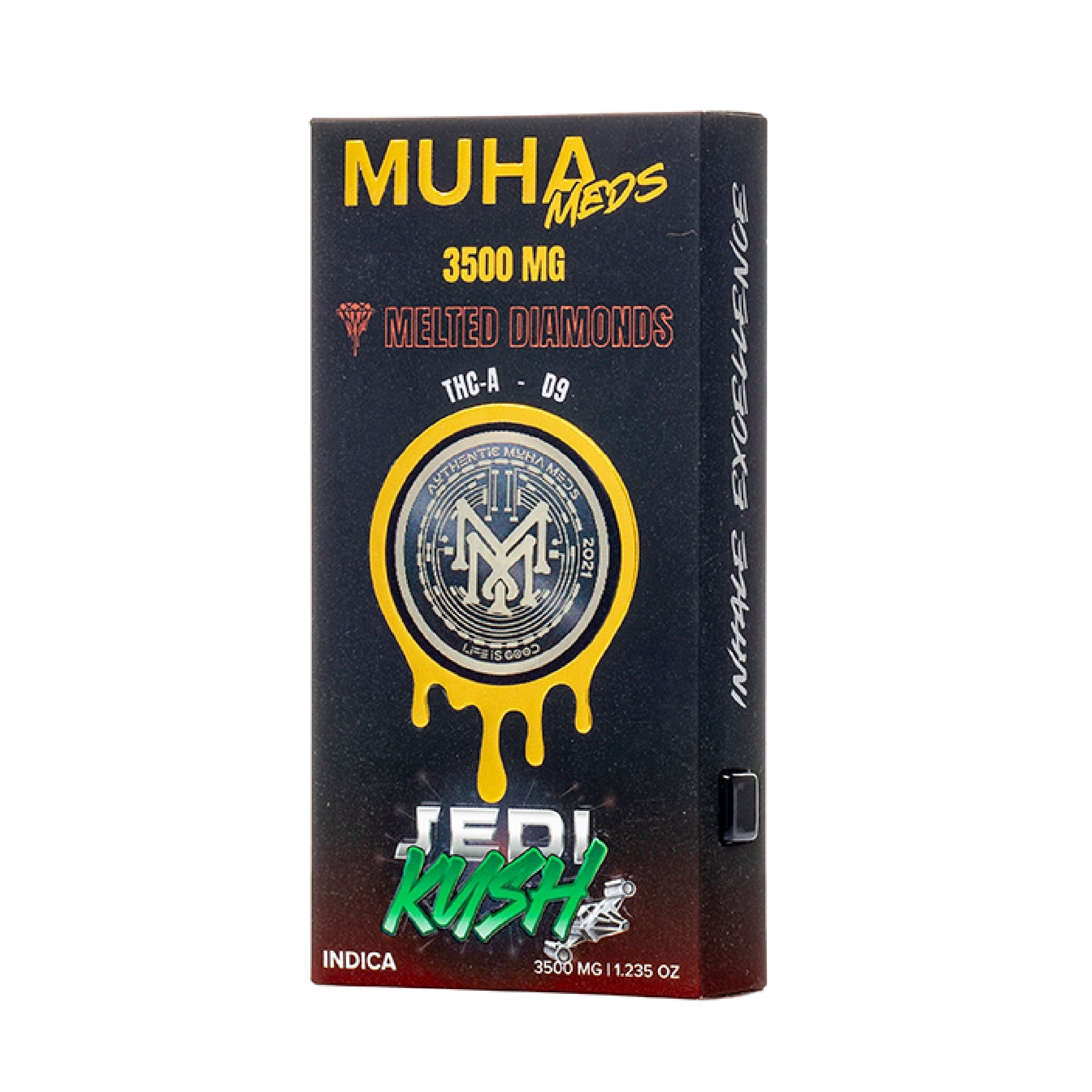 Muha Meds Melted Diamonds THC-A + Delta 9 Vaporizer - 3500mg ...