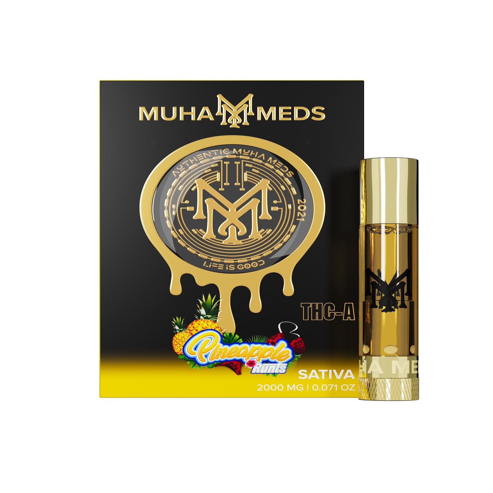Muha Meds THC-A Cartridge - 2000mg - Everything 420