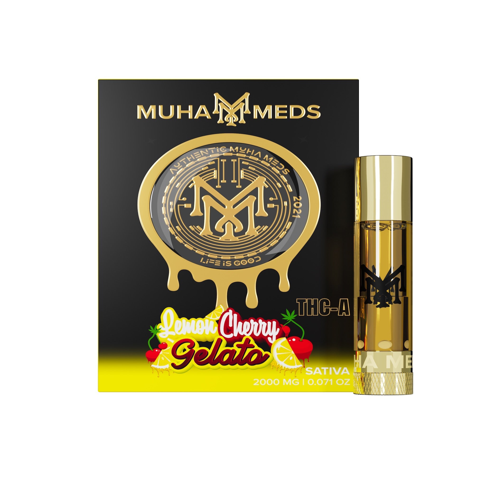 Muha Meds THC-A Cartridge - 2000mg - Everything 420