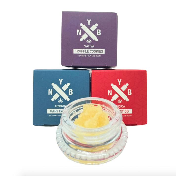 NYB THC-A Live Resin Dabs - 2500mg - Everything 420