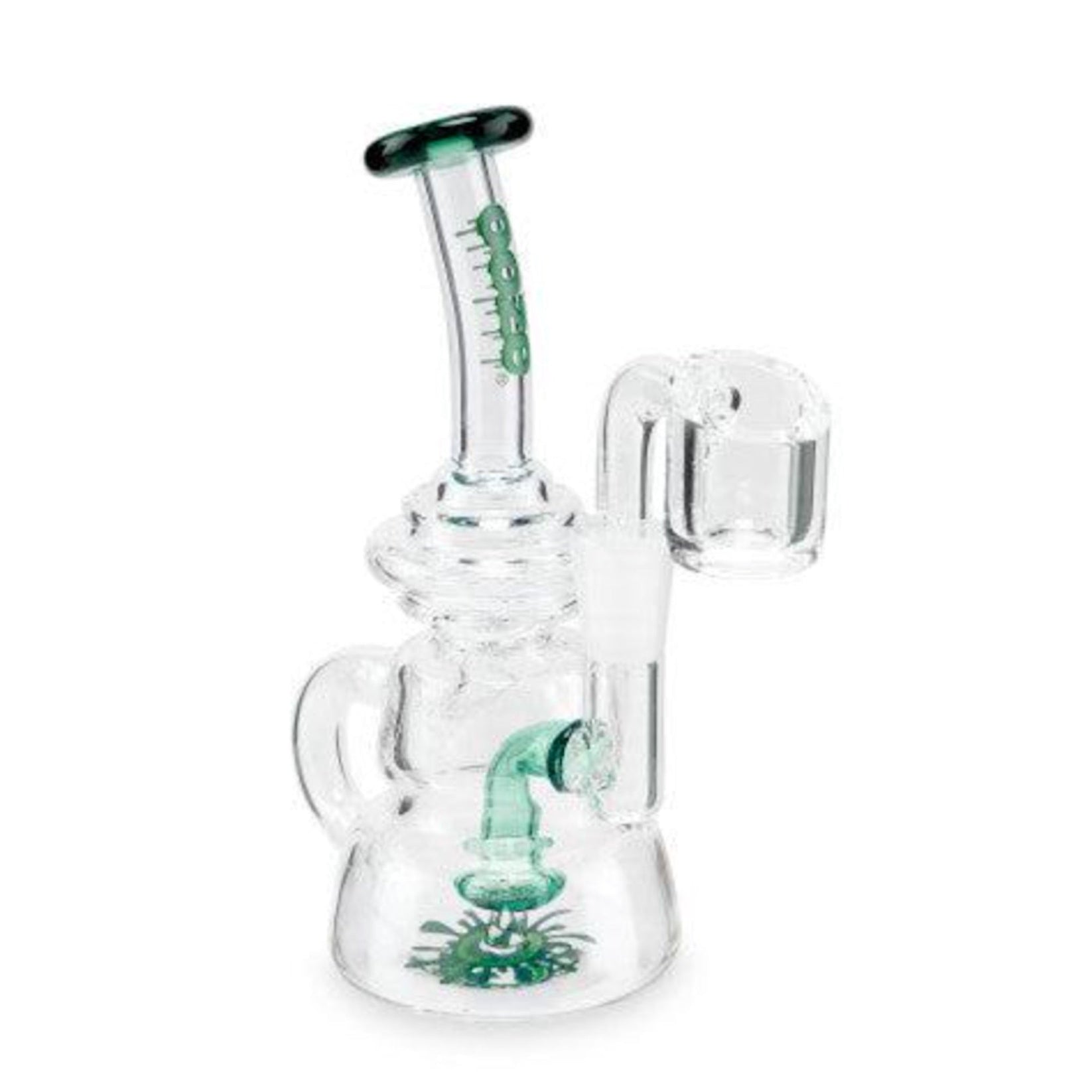 Ooze Mini Recycler Dab Rig - Everything 420